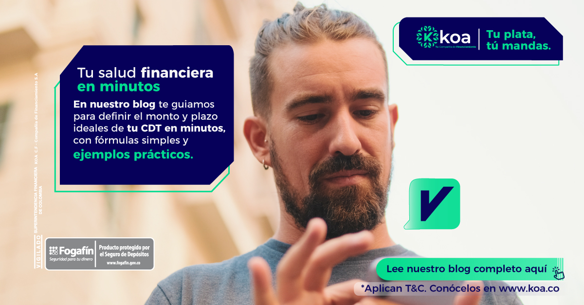 Tu salud financiera en 5 minutos: define el monto y plazo ideales para ...